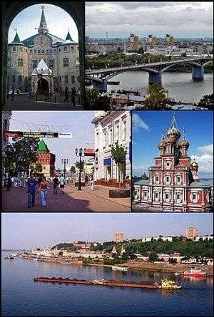 Nijniy Novgorod Rusya | Rusya'nın Önde Gelen Şehirleri